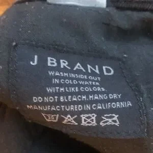 J Brand | Jeans | J Brand Black Phanton Denim Jeans | Poshmark